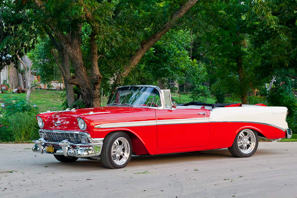 56 Convertible, Hot Rod Jim Chassis, 400 SBC, 700R | Chevy Tri Five Forum