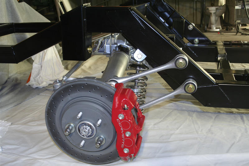 TriFive C4 Corvette Suspension Rolling Chassis fits 1955 1956 1957 ...